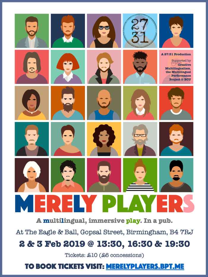 Multilingual Shakespeare: Merely Players | Creative Multilingualism